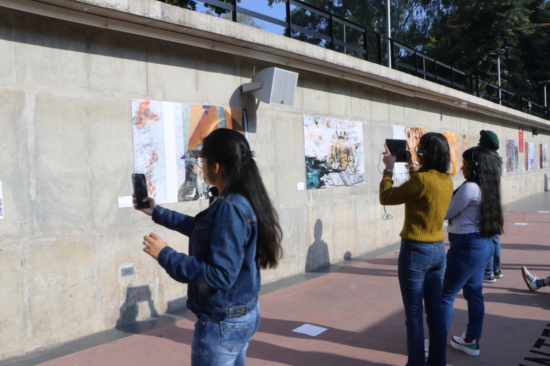 Augmented Reality Exhibition: Digital Art with Sound, 3D and Movement